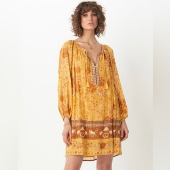 Spell | Dresses | Spell Vintage Sunflower Mystic Tunic Dress | Poshmark